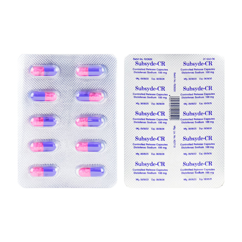 Subsyde-CR 100mg RAPTAKOS (Box/20s) - Buymed Thailand - ซื้อยาที่บายเมด ...